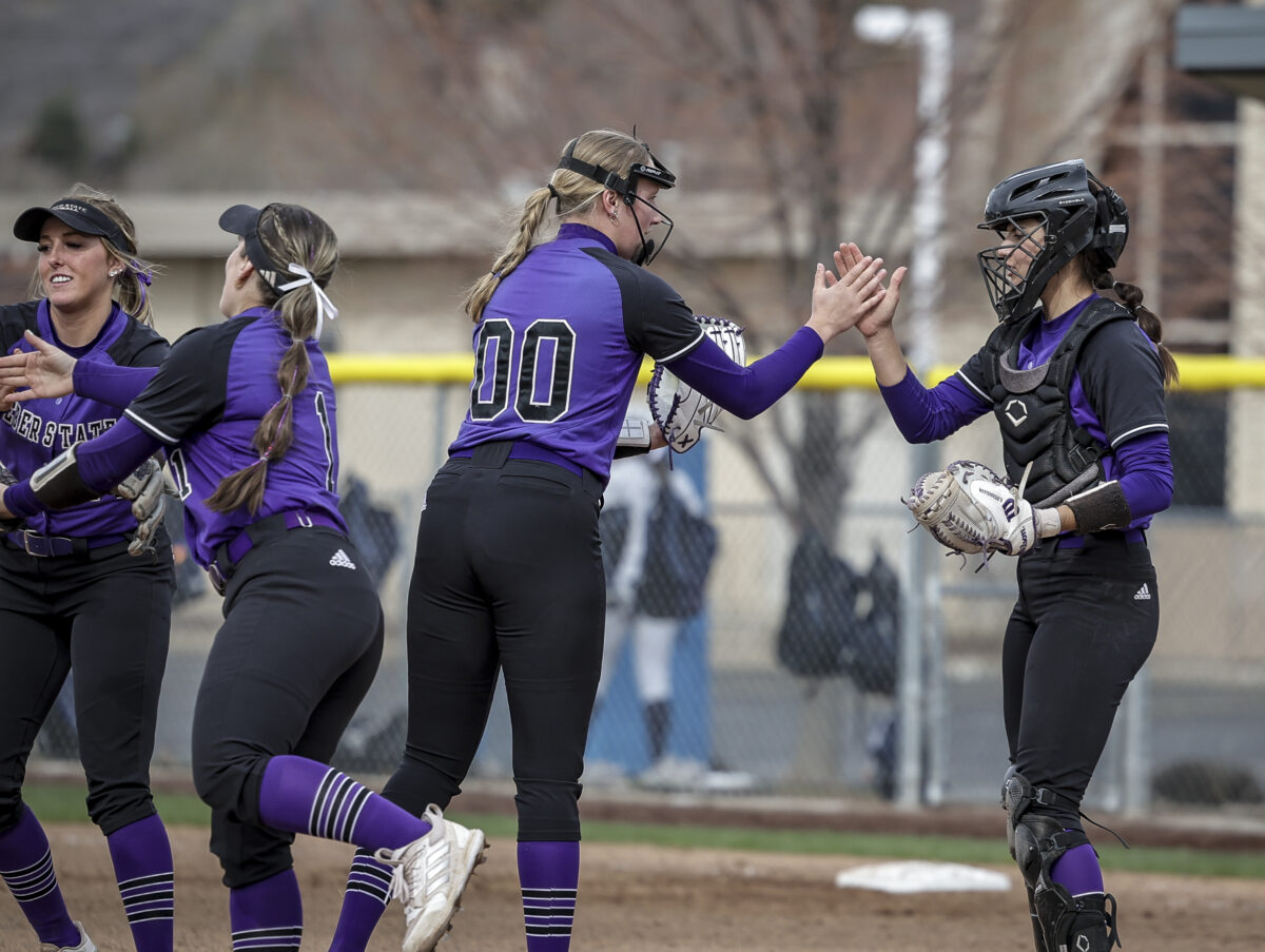With Veltien’s gem spoiled, Weber State softball hangs on for 4-3 win ...